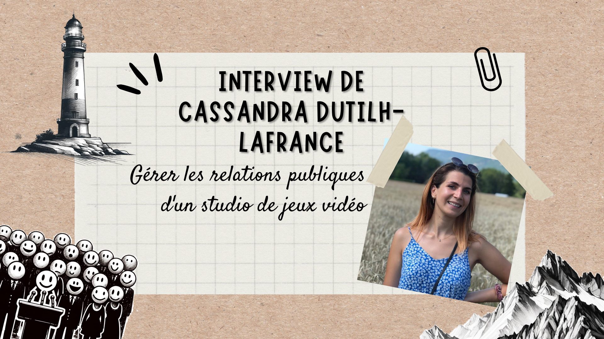 Cassandra Dutilh-Lafrance : les relations presse dans le jeu vidéo